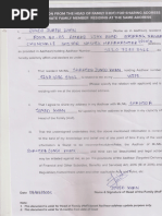 Self Declaration Aadhaar HOF | PDF