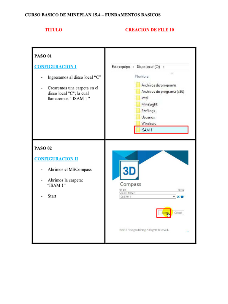 Manual Mineplan - Primeros Pasos | PDF