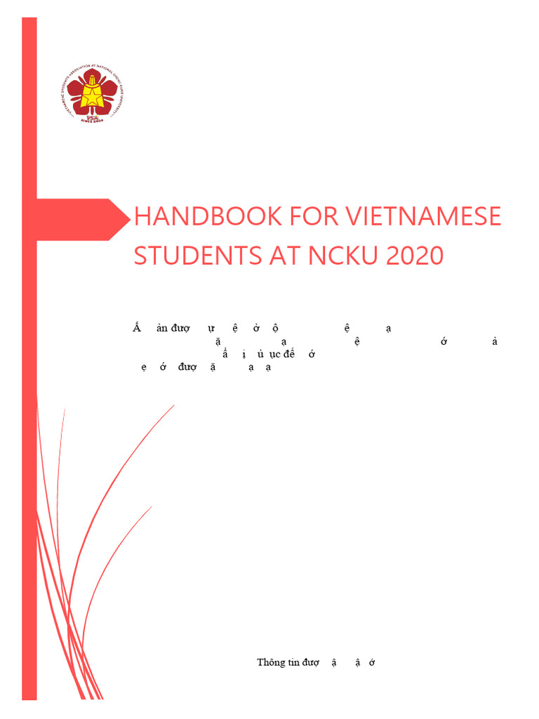 Viết Hồ Sơ Du Học - Handbook-VSA - NCKU-2020 | PDF