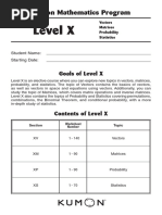 Kumon Level L | PDF