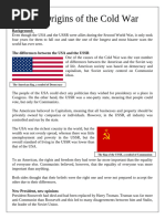 Yalta vs. Potsdam: Key Differences | PDF | Communism | Soviet Union