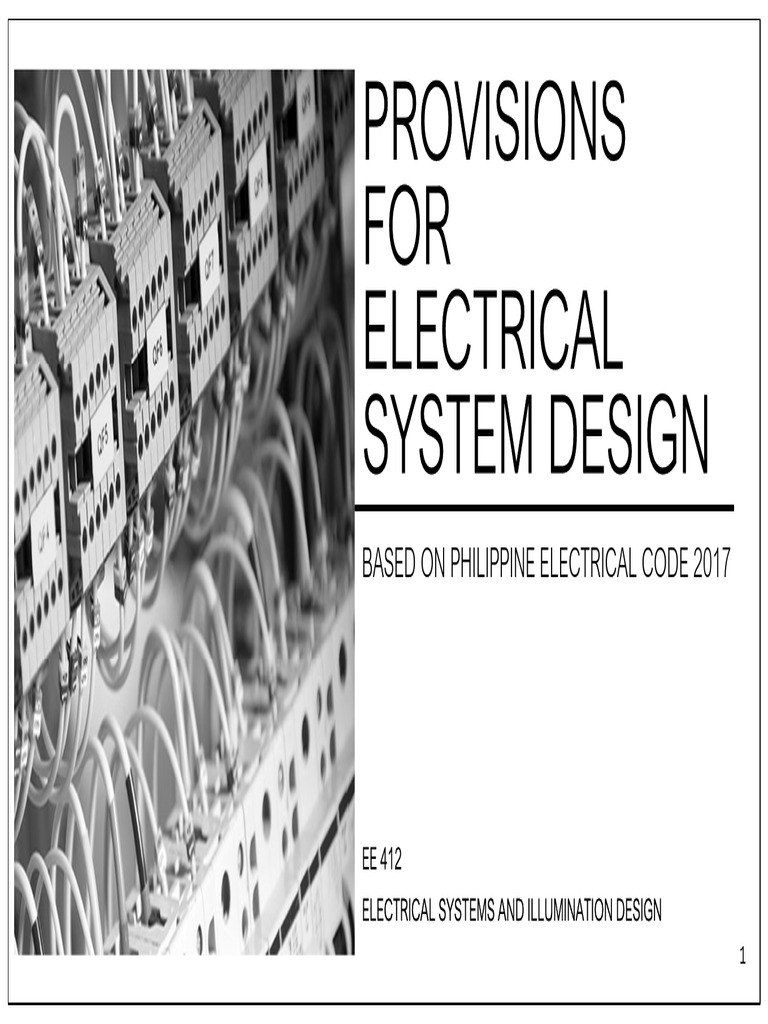 ESID Chapter2 Part3 | PDF | Electrical Wiring | Electrical Conductor