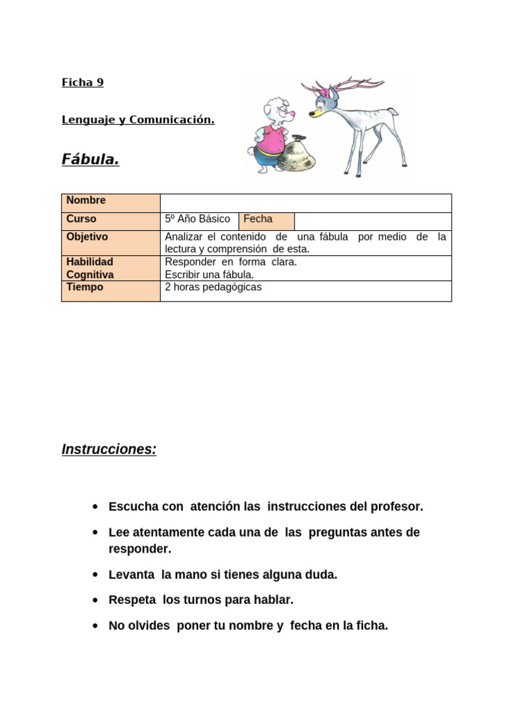 Ficha 9 Lenguaje y Comunicación Quinto Uni 1 Clase 16 | PDF