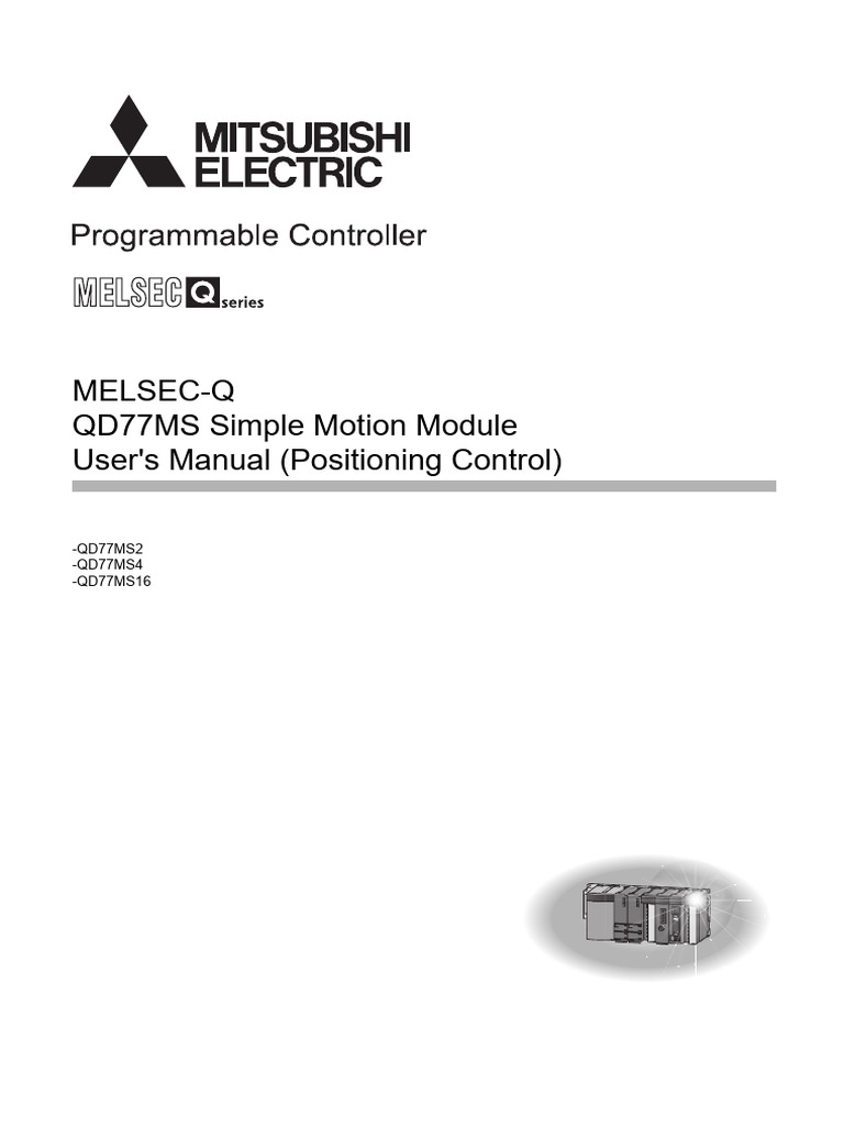 Melsec-Q QD77MS Simple Motion Module User's Manual (Positioning Control) | PDF | Programmable ...