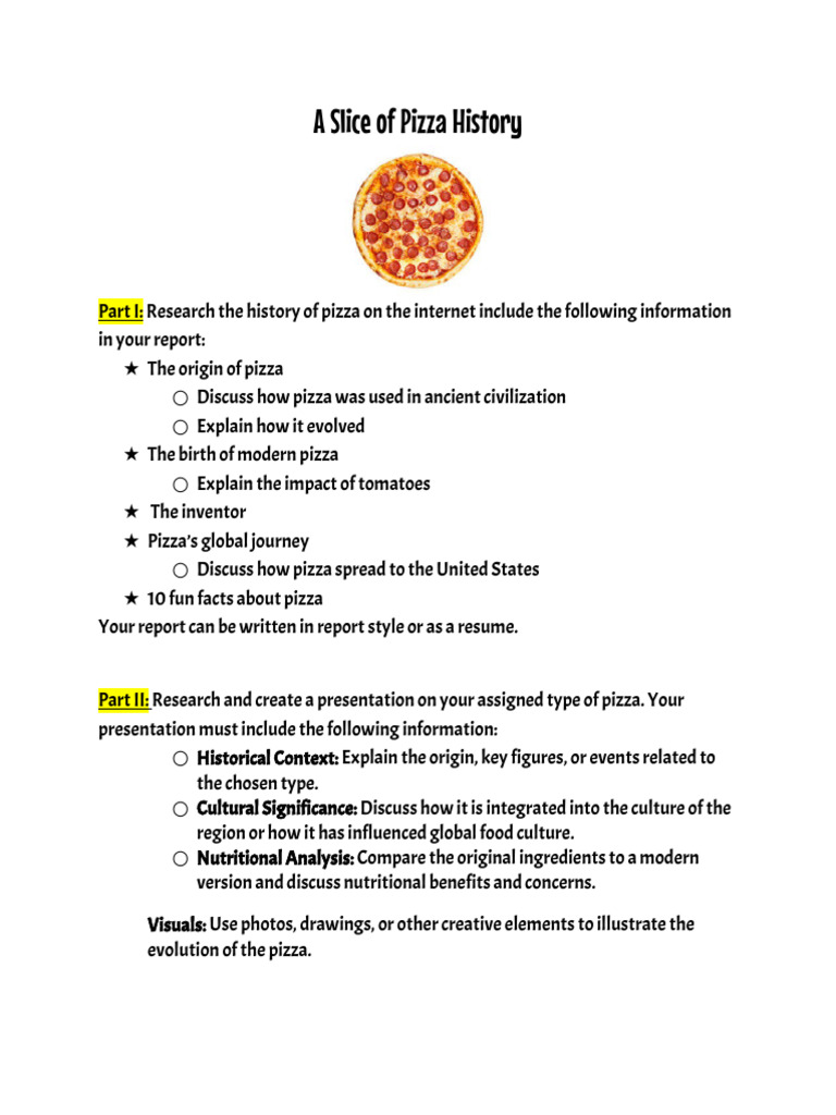 A Slice of Pizza History 2 | PDF