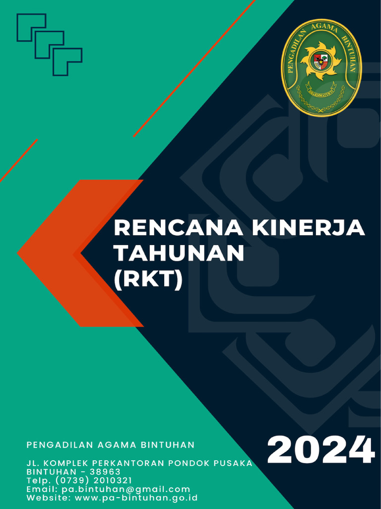 03. Rencana Kinerja Tahunan (RKT) Tahun 2024 | PDF