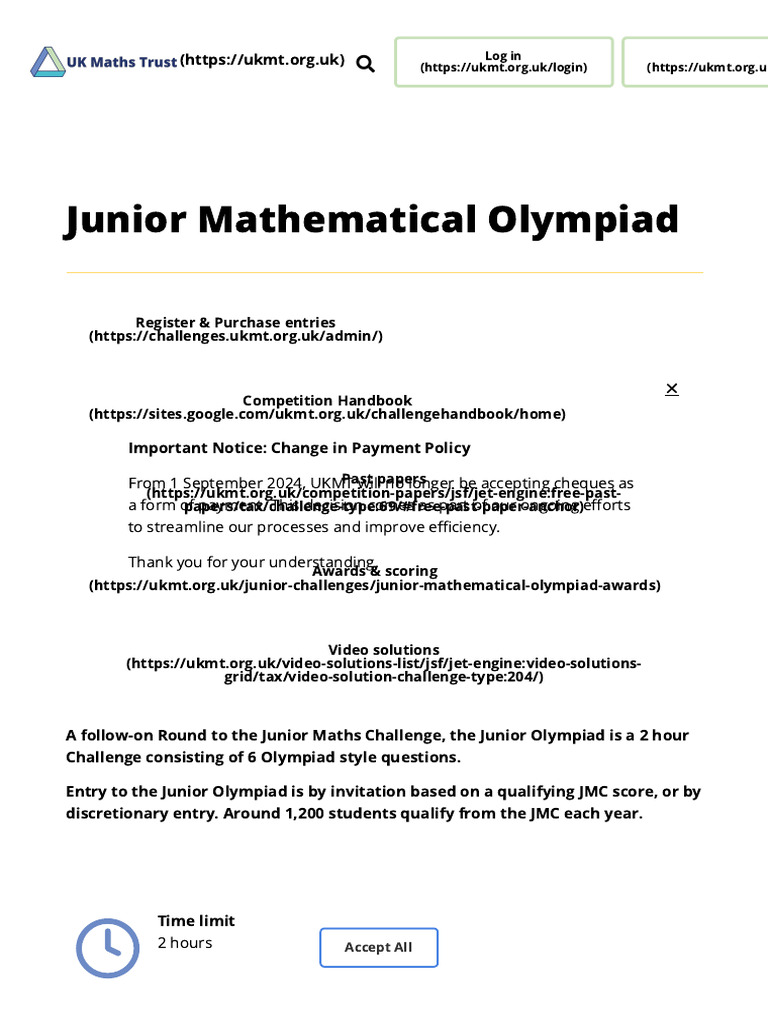 Junior Mathematical Olympiad 2025 Details | PDF | Mathematics