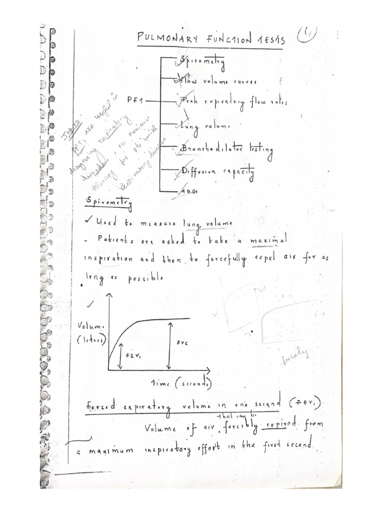 Pul Function Test | PDF