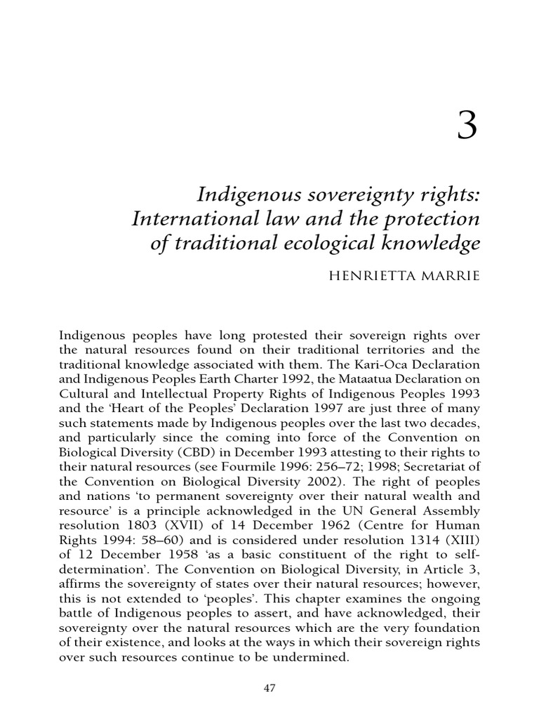 Sovereign Subjects Indigenous Sovereignty Matters - (3 Indigenous ...