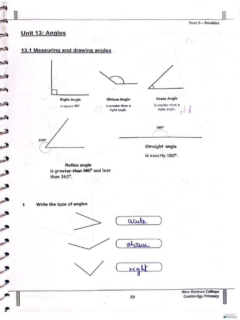 Angles Booklet p.59 - 73 | PDF