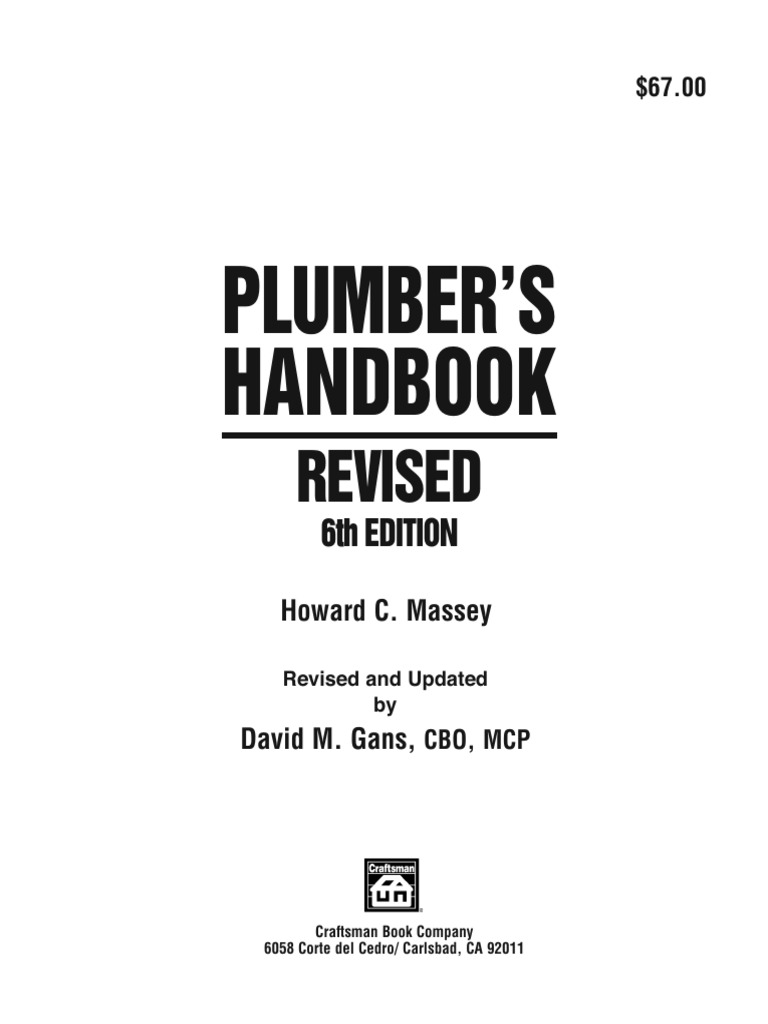 PlumbersHandbookRevised Book Preview | PDF