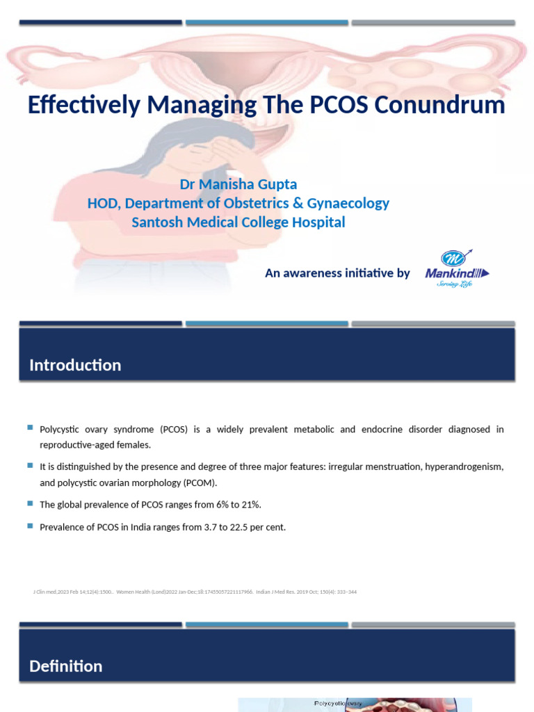 Effectively Managing the PCOS Conundrum - Copy | PDF | Polycystic Ovary ...