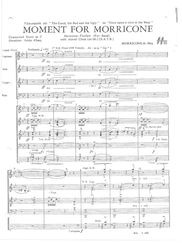 Moment For Morricone | PDF
