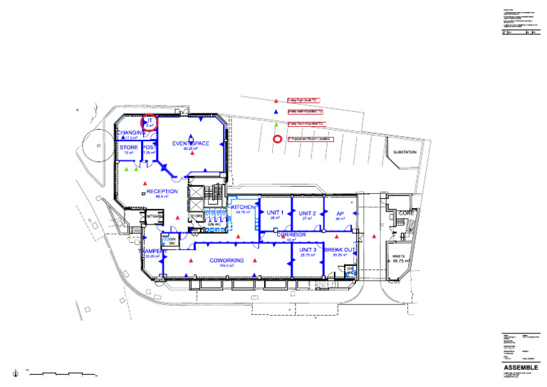 P23022 - Ground Floor ICT Outlet Layout - v1.0 | PDF