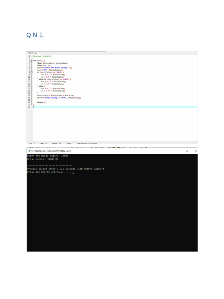 C Programming Assignment 2 1712242219762 1 Pdf