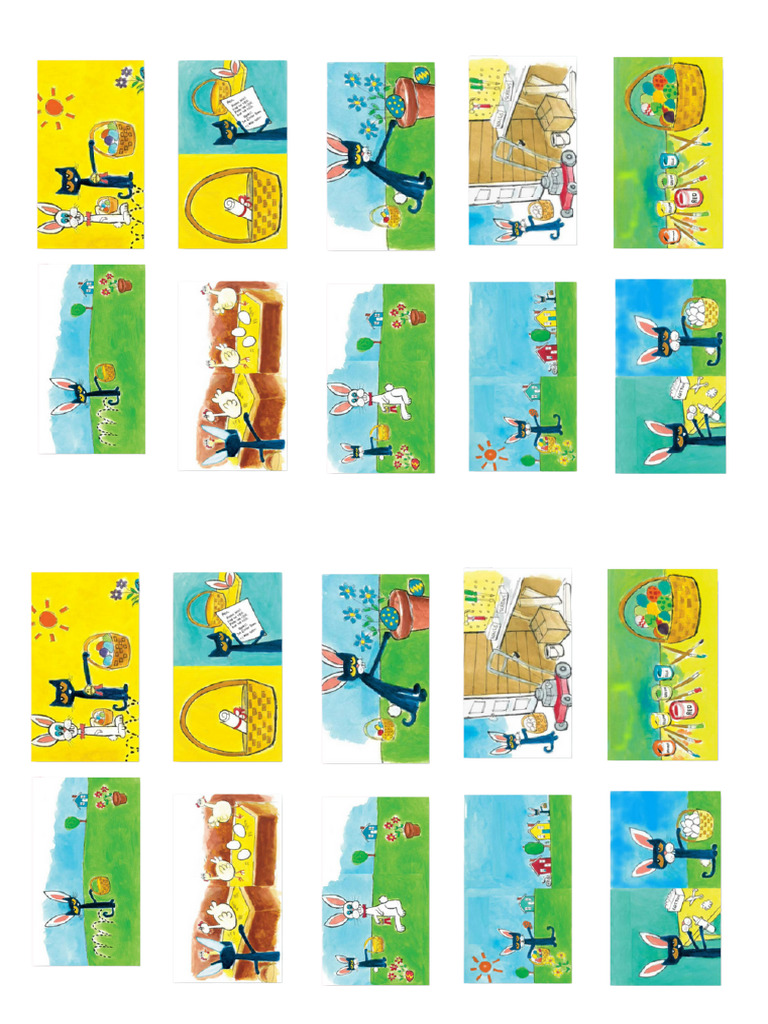 Pete The Cat - Easter Sequence | PDF