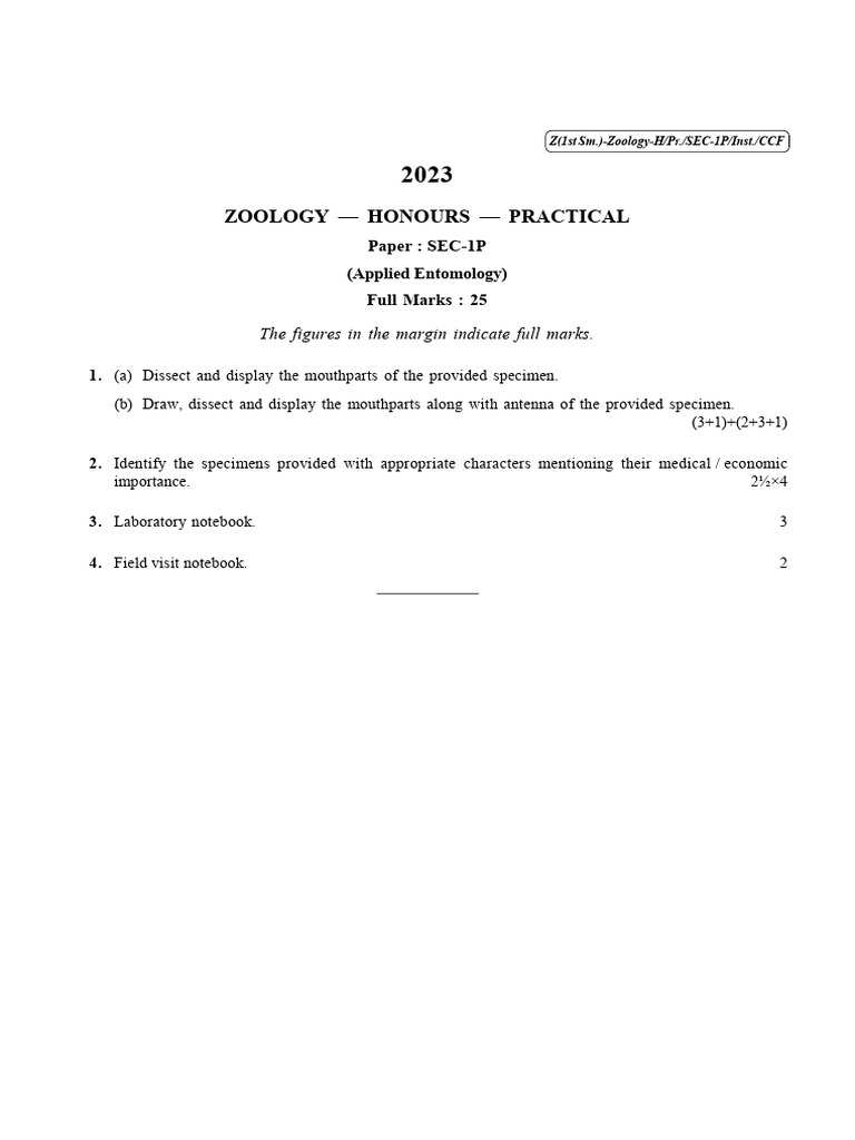SEC Sem1 PRACTICAL Question 2023 | PDF