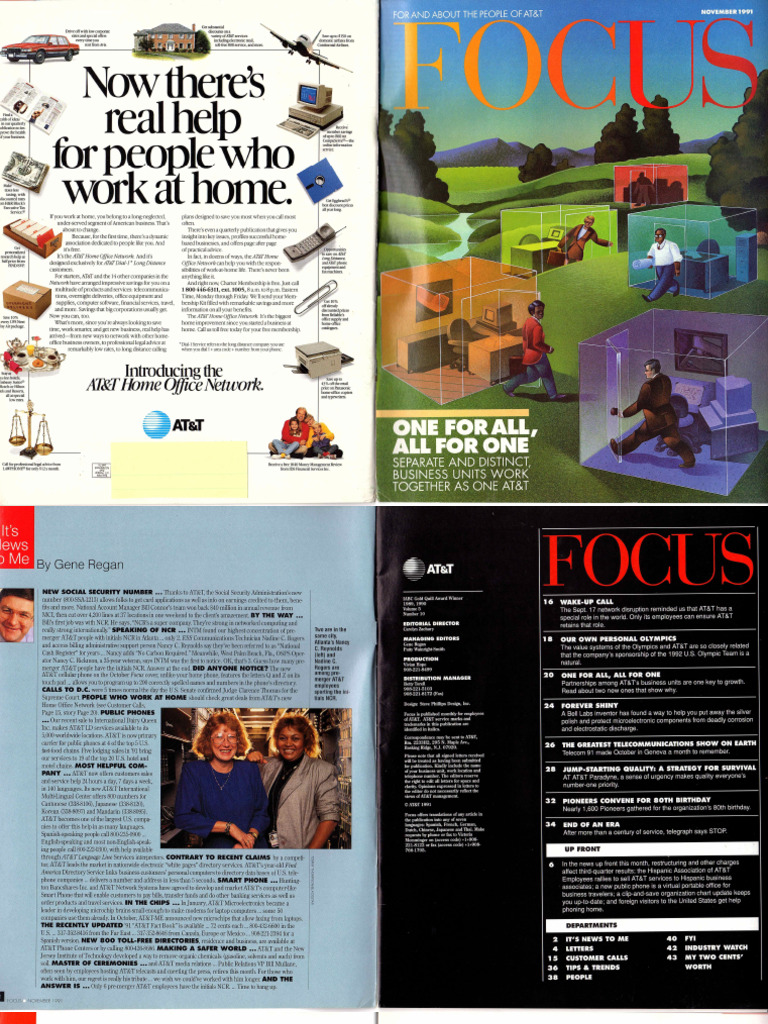AT&T Focus November 1991 | PDF