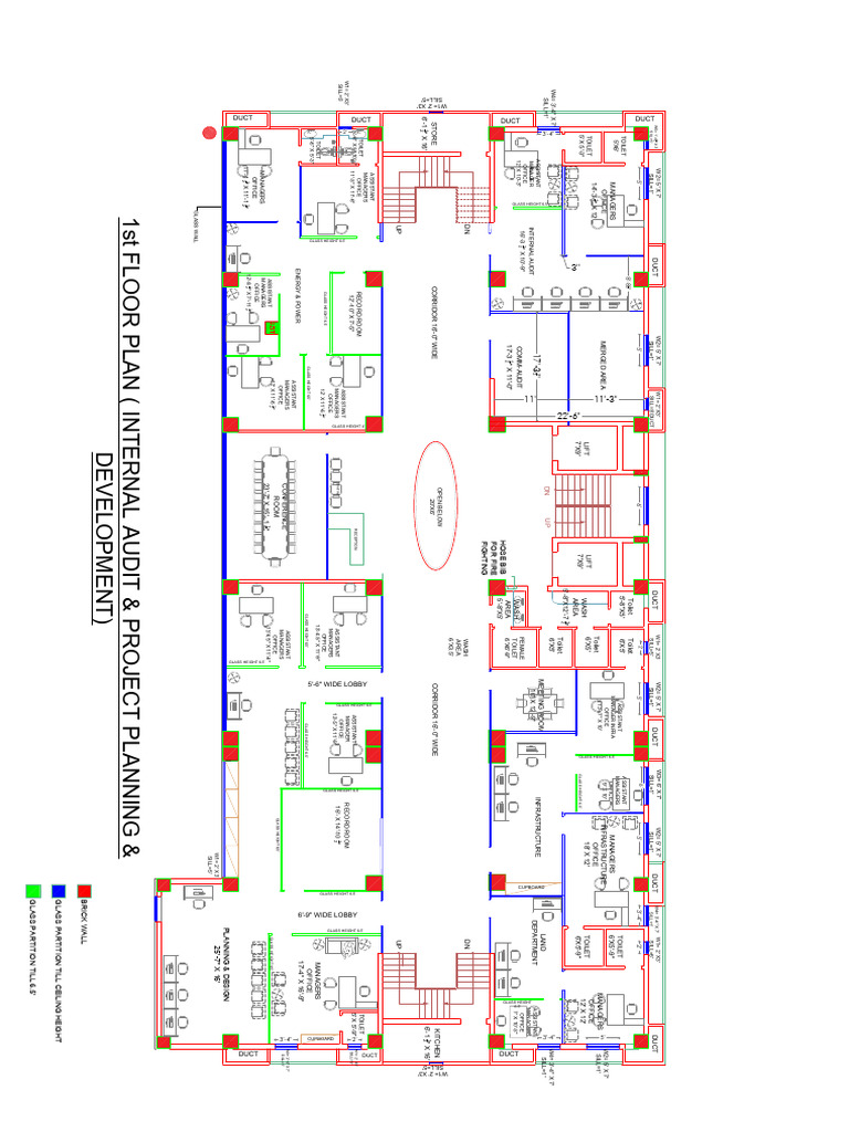 1st Floor Layout Design | PDF | Wall | Building Technology