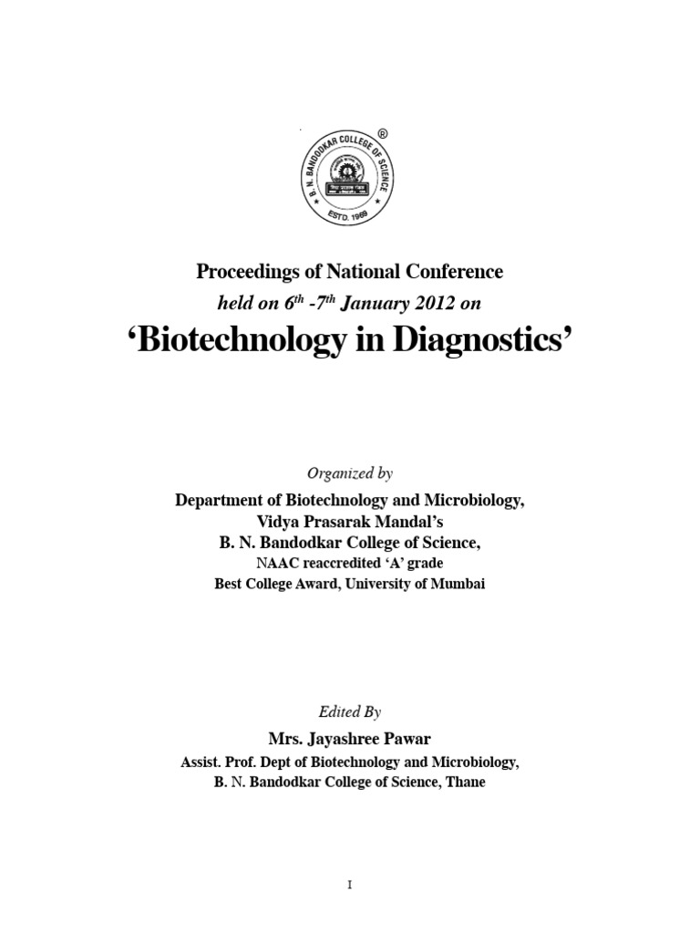 Biotechnology in Diagnostics | PDF | Metabolomics | Medical Imaging