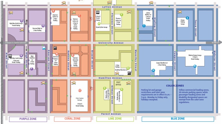 Palo Alto Parking Map | PDF