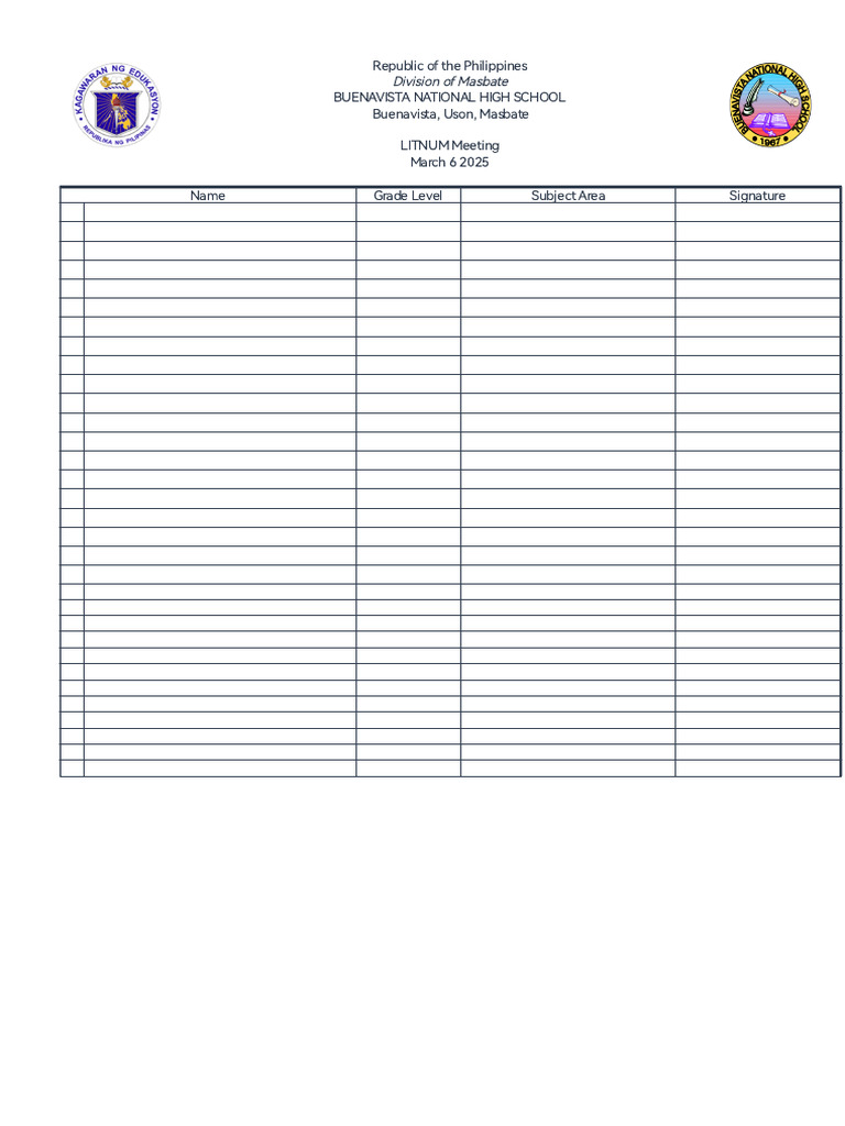 LITNUM Meeting Agenda - March 2025 | PDF