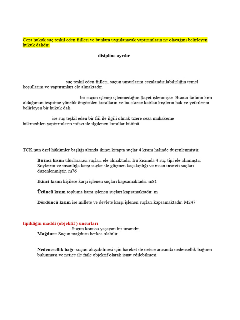 ceza özel (5) | PDF