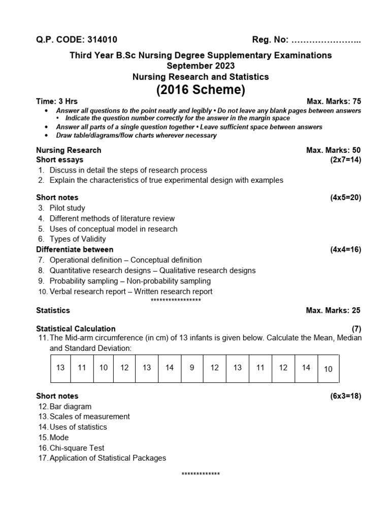 Research Question Paper | PDF