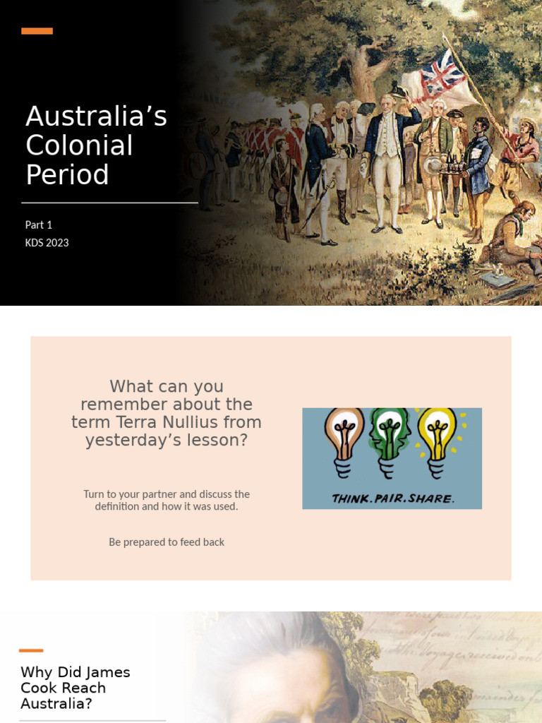 Australia’s Colonial Era: Cook and Convicts | PDF