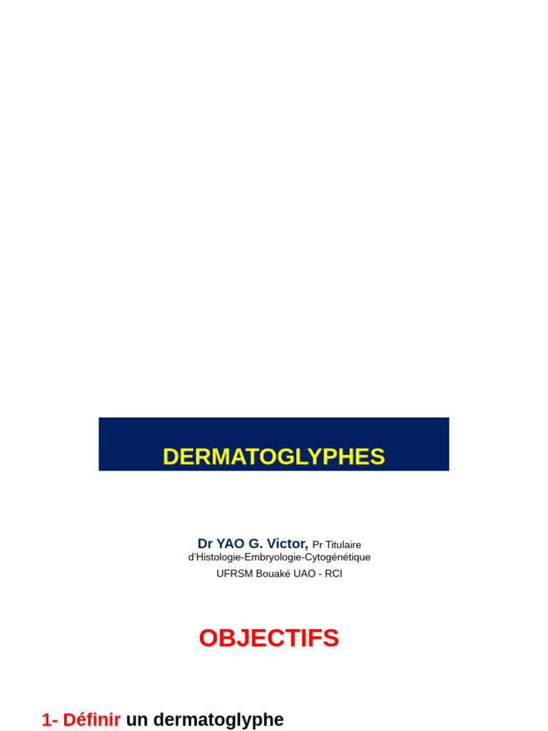 Dermatoglyphes et Triradii Axiaux | PDF | Main | Membres (anatomie)
