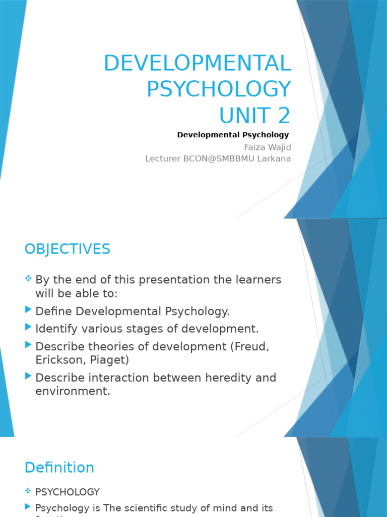 Developmental Psychology | PDF | Developmental Psychology | Behavioural Sciences