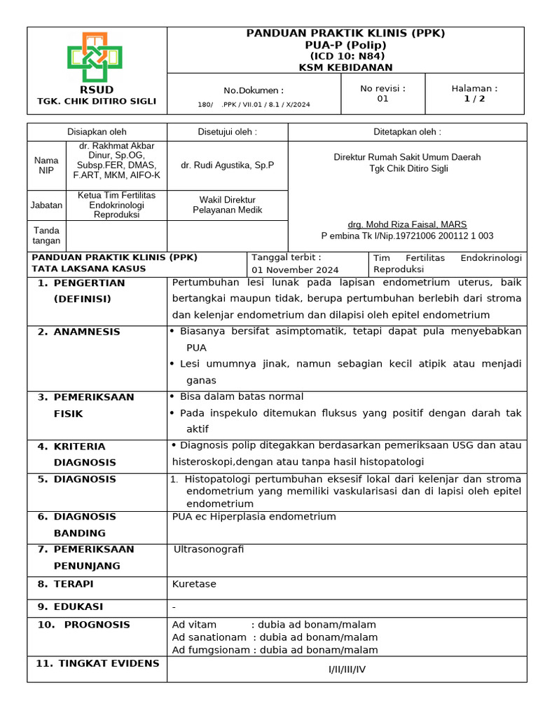 PPK Pua-P (Polip) | PDF