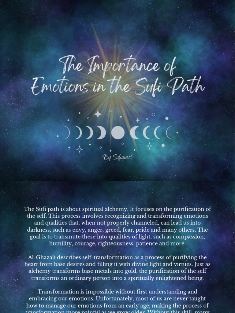 Emotions on the Sufi Path to Enlightenment | PDF | Sufism | Emotions