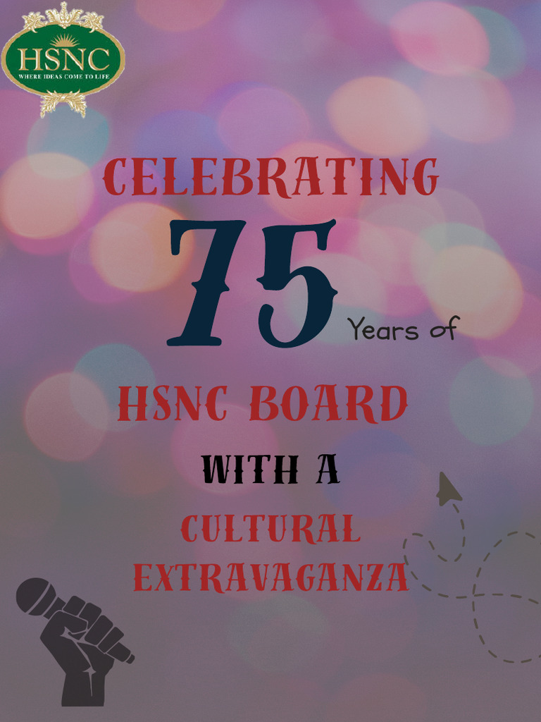 HSNC Board 75th Anniversary Events | PDF | Educational Institutions