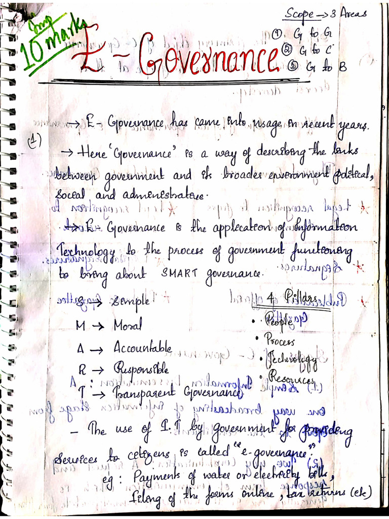 E - Governance | PDF