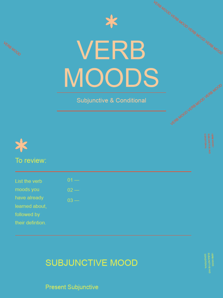Subjunctive and Conditional Moods Explained | PDF | Grammatical ...
