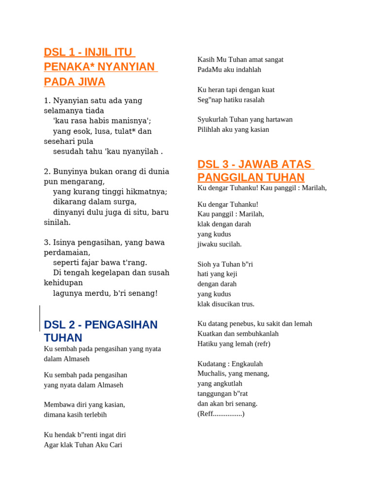 Dua Sahabat Lama | PDF