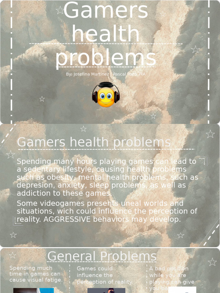 Health Risks of Excessive Gaming | PDF