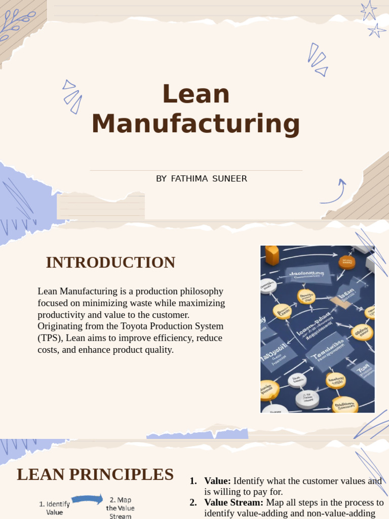Lean Manufacturing Principles And Benefits Pdf