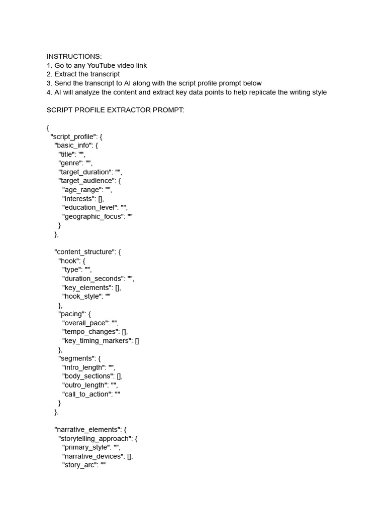 Script Profile Generator | PDF | Information Science | Computing