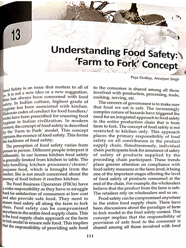 Farm To Fork | PDF