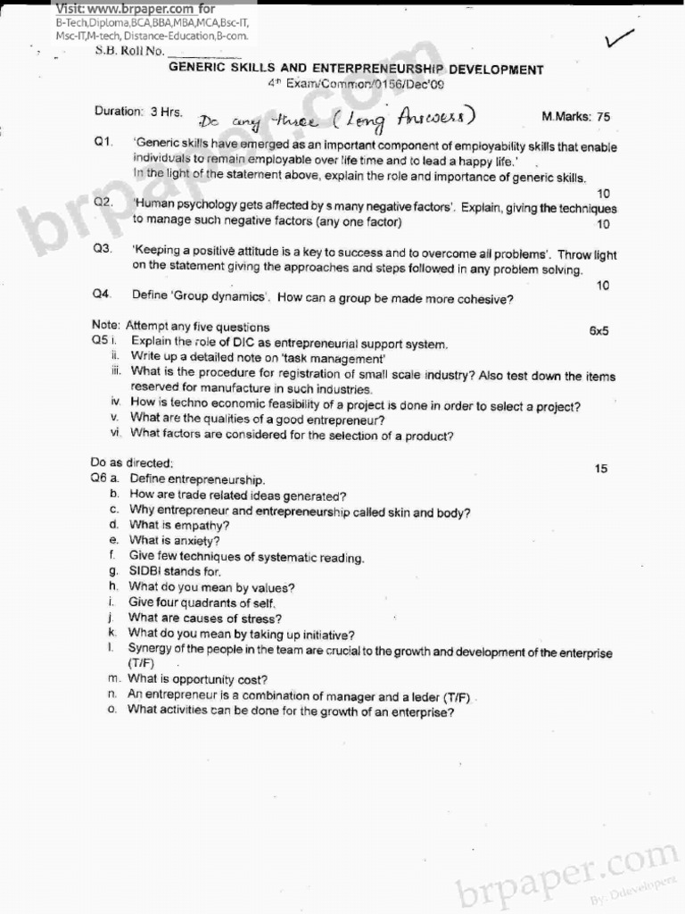 GSED(4TH)DEC09 | PDF
