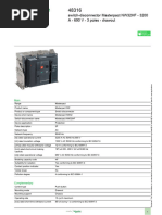 Product Datasheet: Circuit Breaker Masterpact NW16H1 - 1600 A - 4 Poles ...