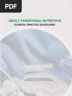 ASPEN TPN Dosing Guidelines Summary | PDF | Nutrients | Clinical Medicine