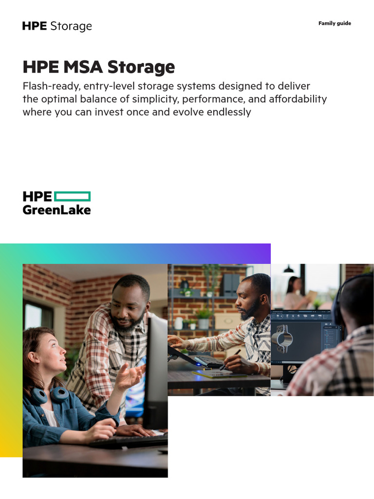 HPE MSA Storage-A50011766enw | PDF | Solid State Drive | Computer Data ...