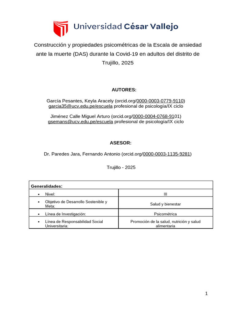 Modelo de TI Hasta Objetivos Especificos | PDF | Validez (Estadísticas) | Ansiedad