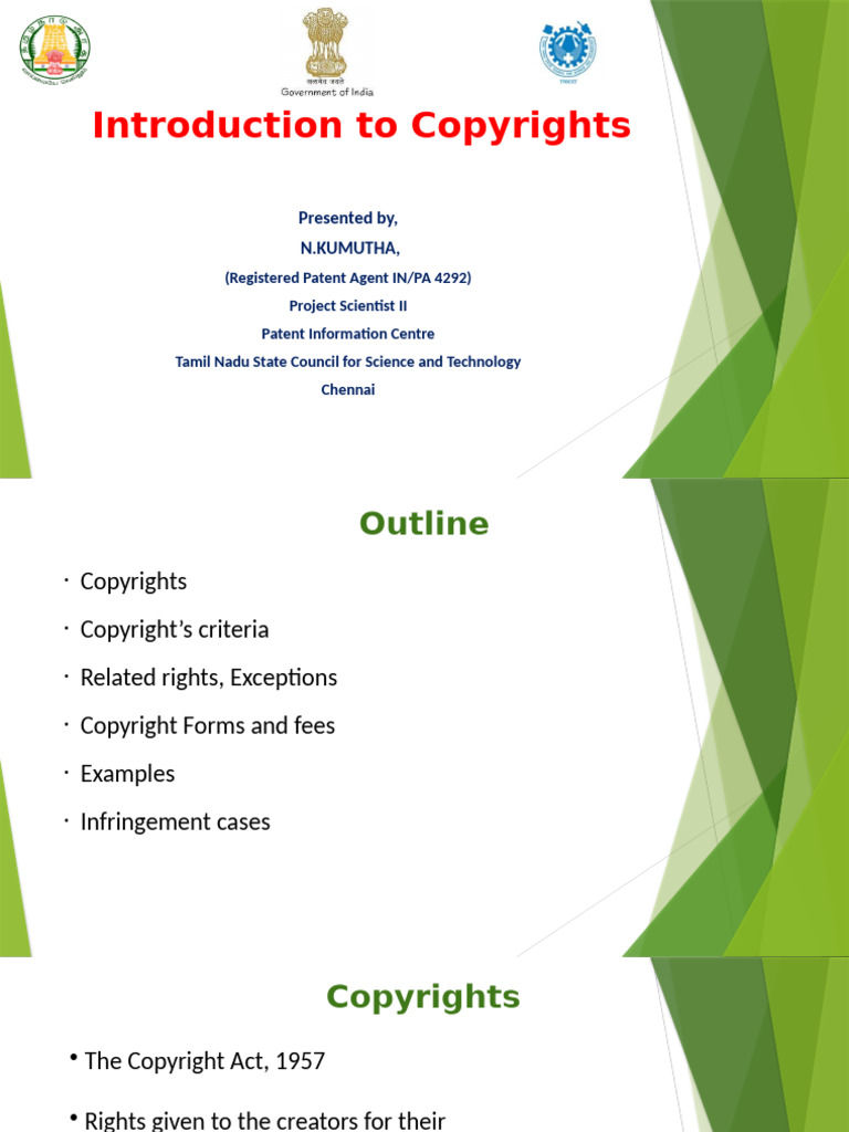 Understanding Copyrights and GIs | PDF | Copyright