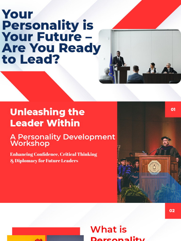 Personality Development Workshop | PDF | Leadership | Thought