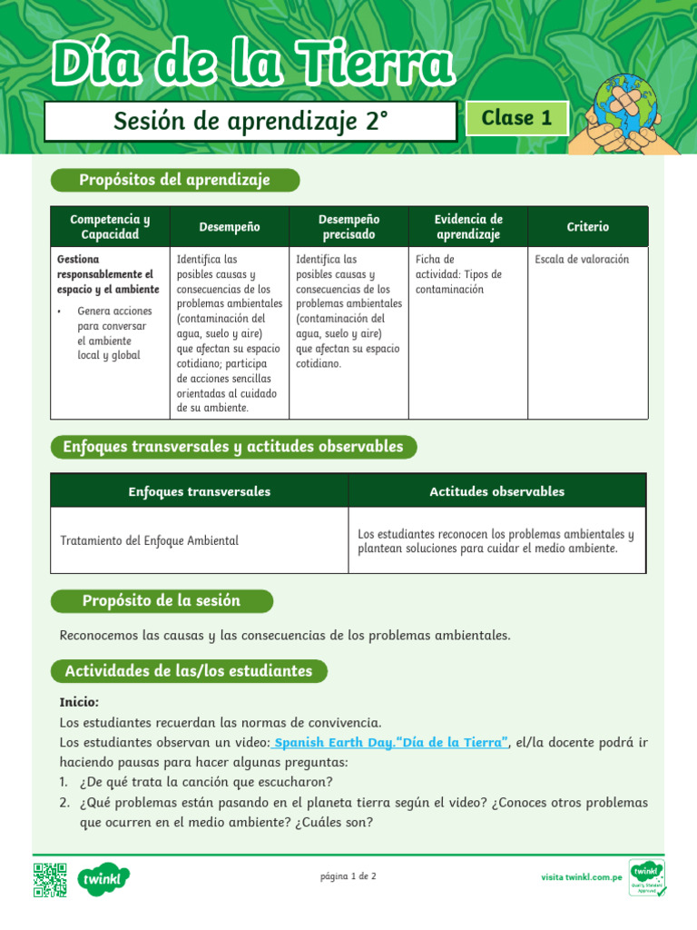 Educación Ambiental para Niños | PDF | Entorno natural | Contaminación