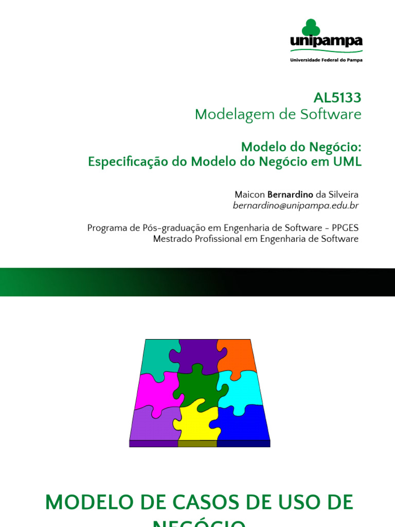 MSW2025 Aula03 ModeloNegocioEmUML | PDF | Diagrama de caso de uso | Business